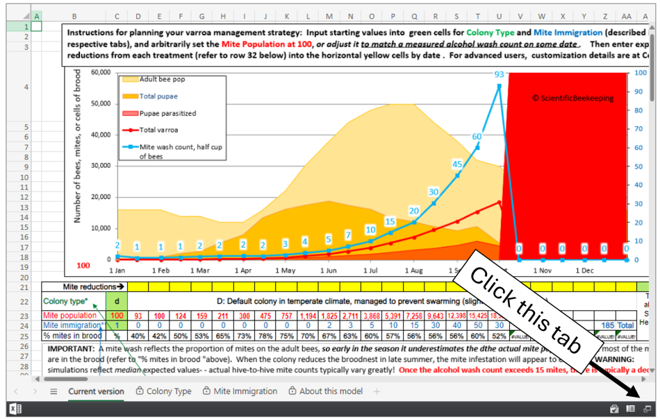 Randy's Varroa Model - Scientific Beekeeping